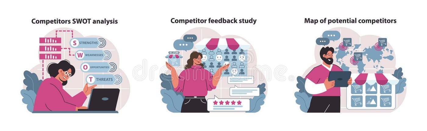 Competitive Intelligence Set Stock Illustrations – 599 Competitive Intelligence Set Stock ...