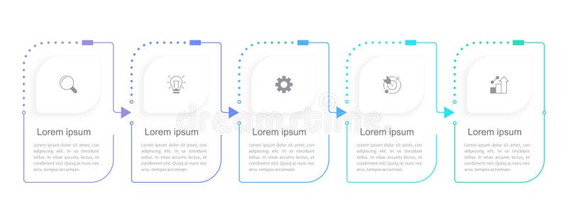 Competitive Opportunity Infographic Chart Design Template Stock Vector ...