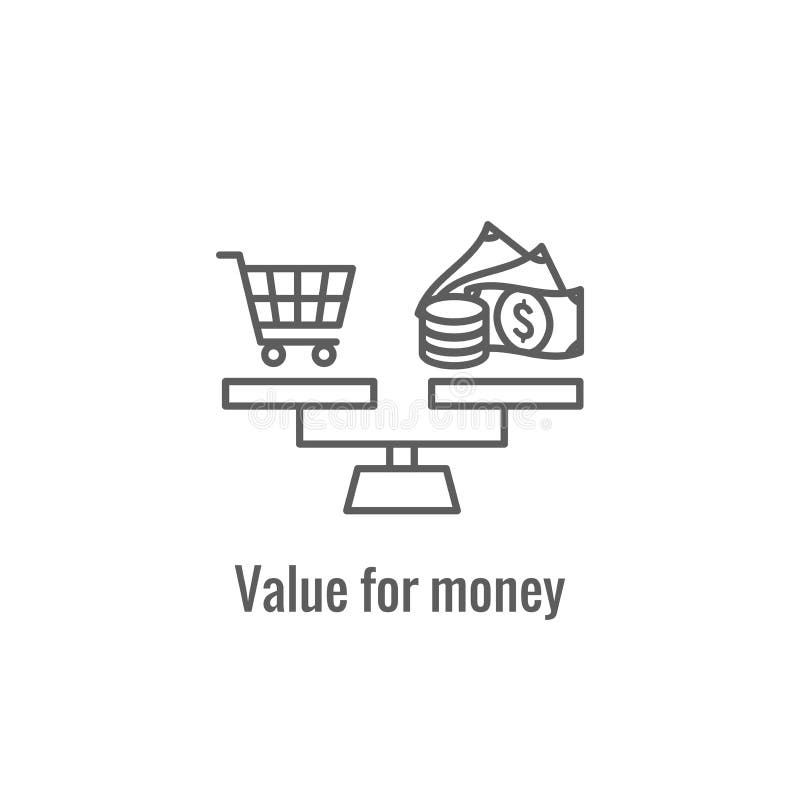 Competitive Pricing Icon Set with Growth, Profitability, & Worth Stock ...