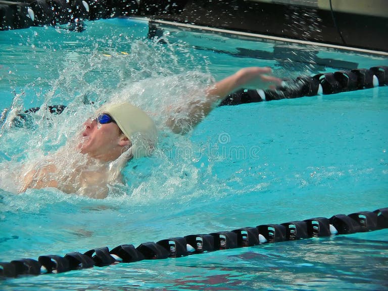 Competitive Swimmer stock photo. Image of olympics, fitness - 1422294