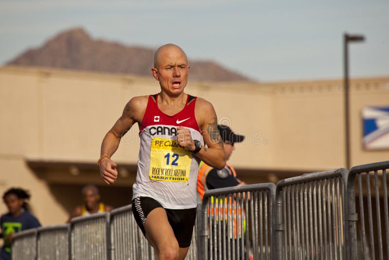 Phoenix Ironman Triathlon editorial photography. Image of tempe - 5112382
