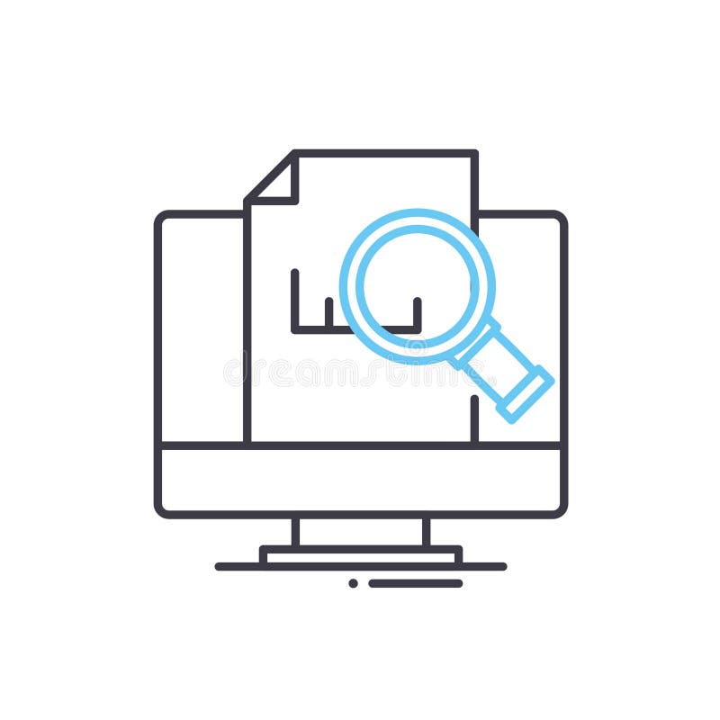 Competitor Analysis Line Icon, Outline Symbol, Vector Illustration ... Competitor Analysis Line Icon, Outline Symbol, Vector Illustration ...