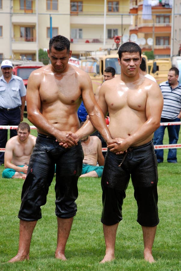 Competitore Dei Lottatori Nello Stadio Fotografia Editoriale - Immagine ...