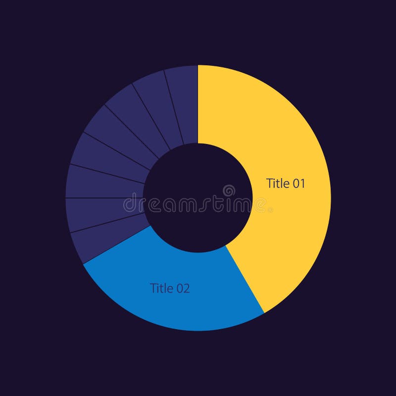 Competitors Revenue Comparison Circle Infographic Design Template for ...
