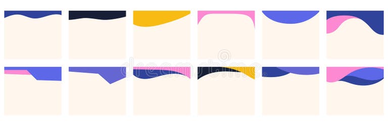 Compilation of Assorted Shapes Suitable for Headers or Footers on ...