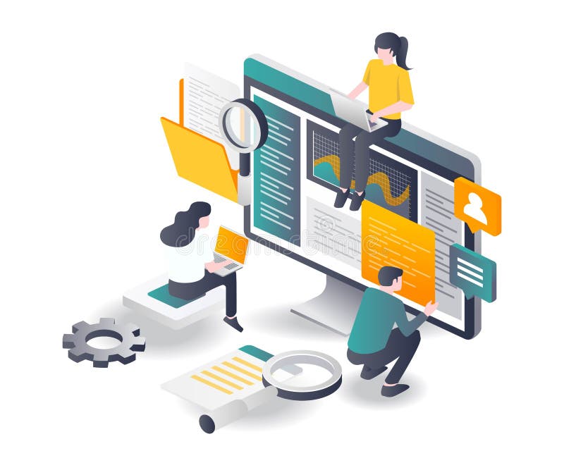 Compile Stock Illustrations – 649 Compile Stock Illustrations, Vectors ...