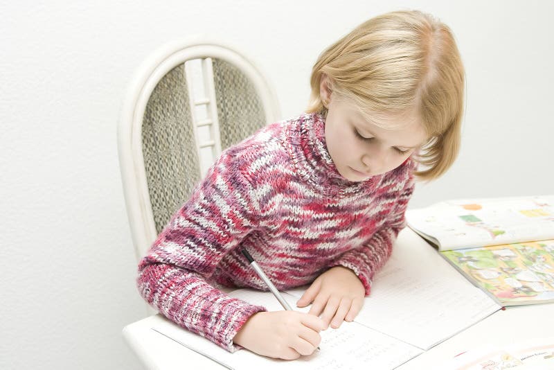 Compito fotografia stock. Immagine di scriva, aiuto, scuola - 40294318