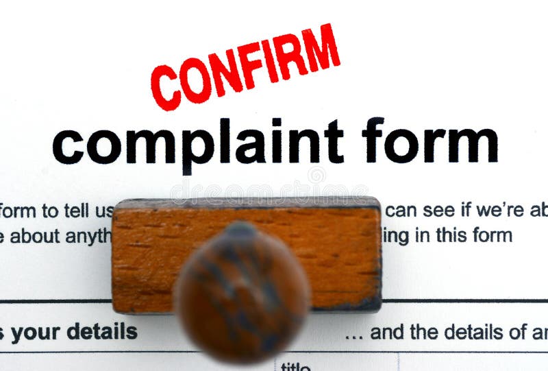 Complaint form stock image. Image of question, questionnaire - 169495545