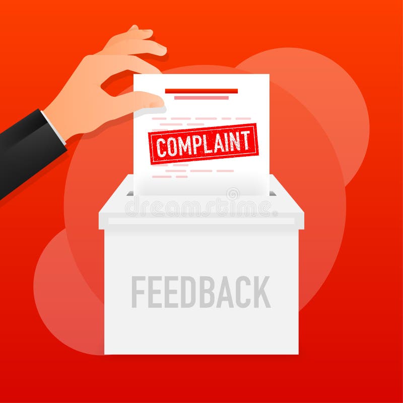 Complaint, Great Design for Any Purposes. Flat Vector Illustration ...
