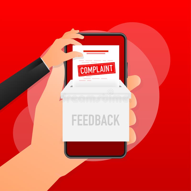 Complaint, Great Design for Any Purposes. Flat Vector Illustration ...