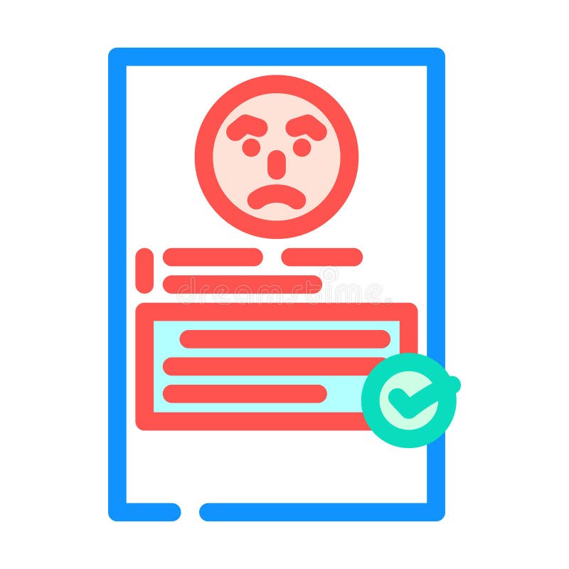 Complaint Resolution Business Process Color Icon Vector Illustration ...