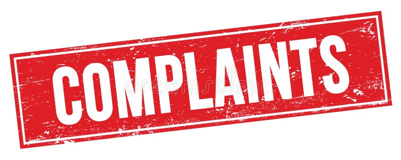 Complaints Sign Stock Illustrations – 269 Complaints Sign Stock ...