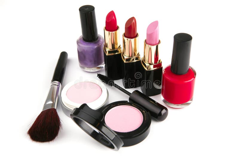 Complect makeup set stock photo. Image of color, glamour - 11245432