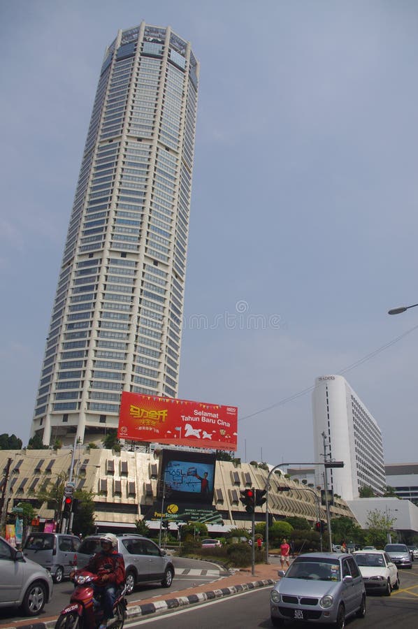 Complejo De Menara Komtar En Penang Foto de archivo editorial - Imagen ...