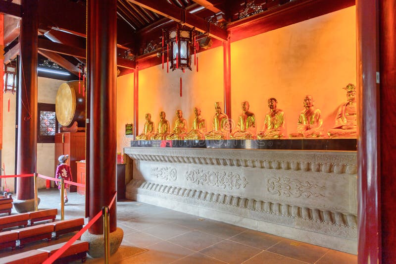 Complejo Del Templo De Bao'en Suzhou Foto editorial - Imagen de calma ...