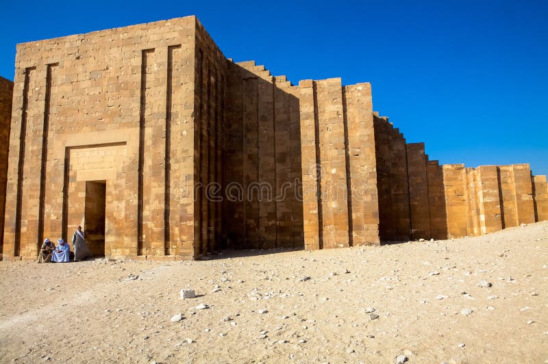 Complejo Funerario De Djoser (Zoser) Fotografía editorial - Imagen de ...