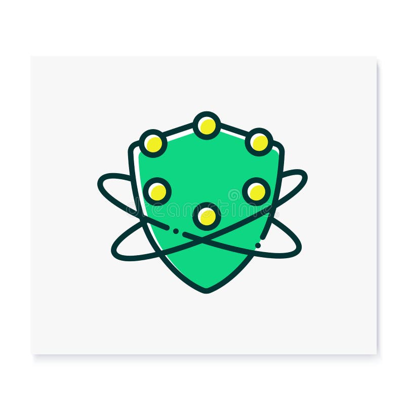 Complement System Color Icon Stock Vector - Illustration of system ...