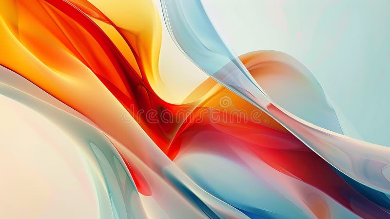Complementary Colors Abstract Background Stock Illustration ...