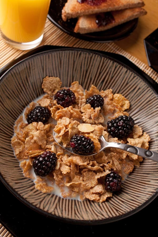 Complete Balanced Breakfast Stock Photo - Image of meal, closeup: 18570388