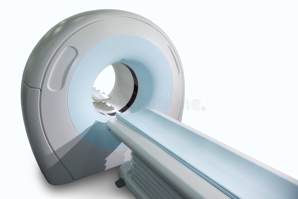 Complete CAT Scan System in a Hospital Environment Stock Photo - Image ...