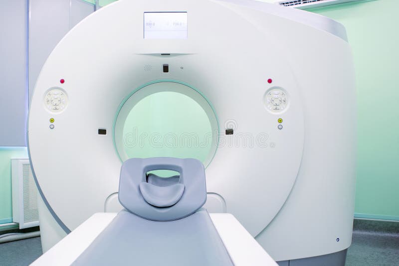 Complete CAT Scan System in a Hospital Environment Stock Photo - Image ...