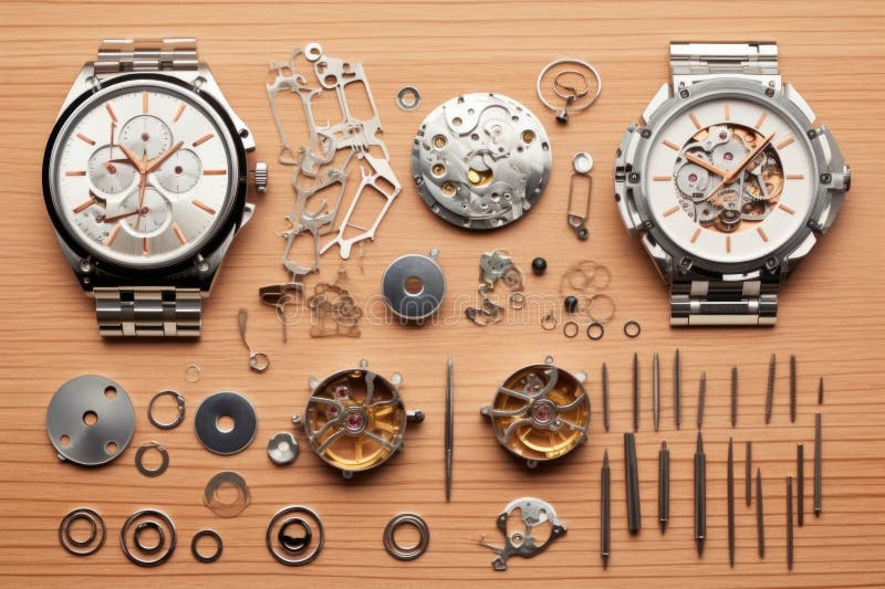 Disassembled Watch Stock Illustrations – 67 Disassembled Watch Stock ...