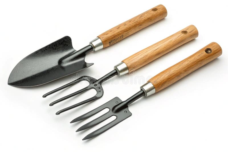 Complete Gardening Tools Set for Planting Stock Illustration ...