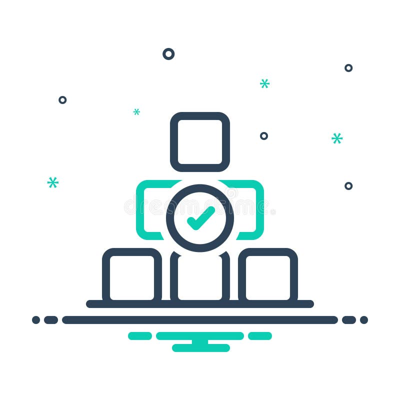 Mix Icon for Complete, Finished and Checkbox Stock Vector ...