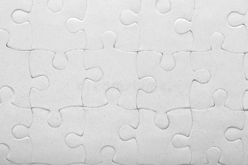 Complete Jigsaw Puzzle, Closeup Stock Photo - Image of game, assembly ...