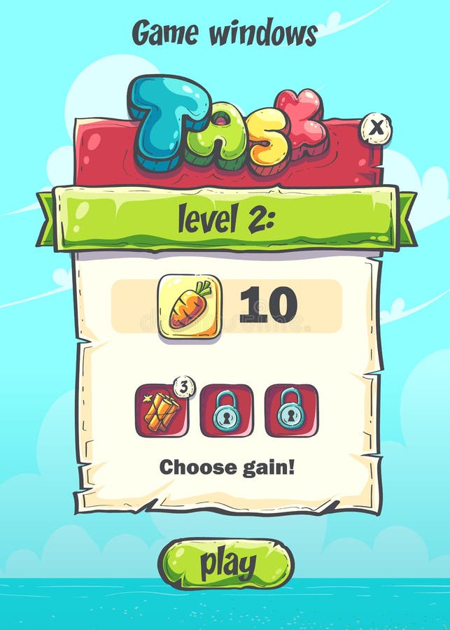 Complete Level Task Field the Vector Illustration Stock Vector ...