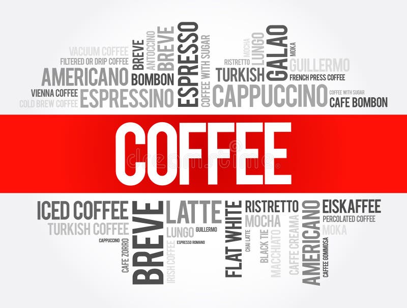 Coffee Word Cloud Stock Illustrations – 853 Coffee Word Cloud Stock ...