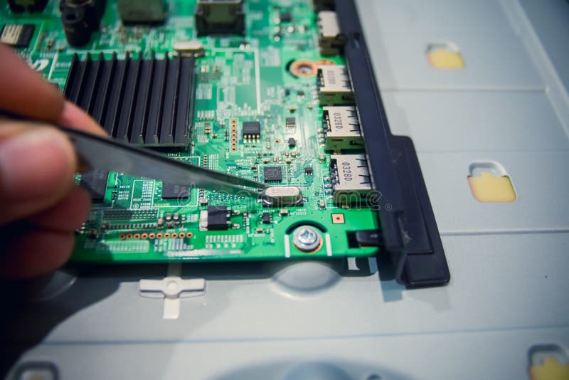 Complete main board stock photo. Image of hardware, mainboard - 113268180