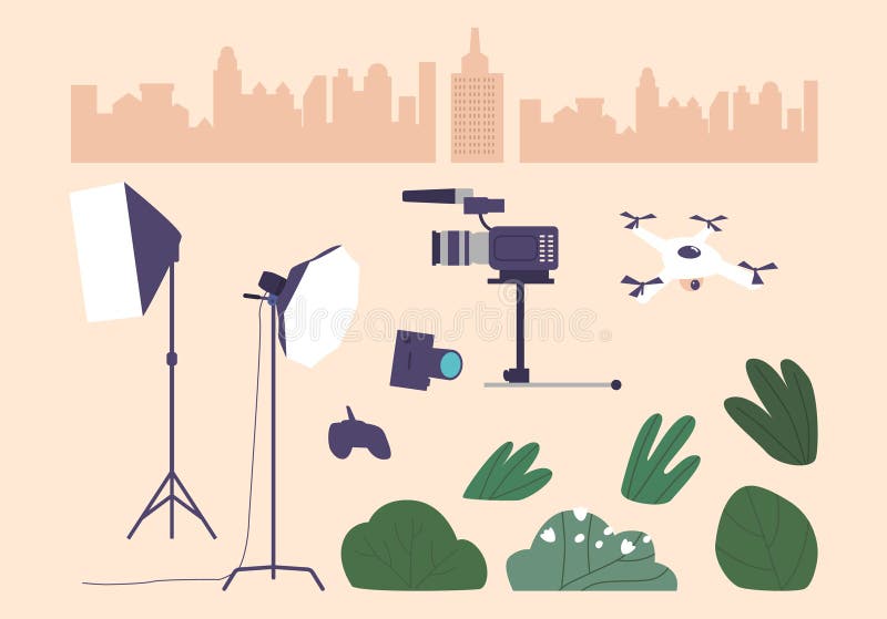 Complete Photo and Video Shoot Set Includes Camera, Lenses, Tripod ...