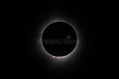 Solar Total Eclipse 2024 from Plattsburgh NY Stock Photo - Image of ...