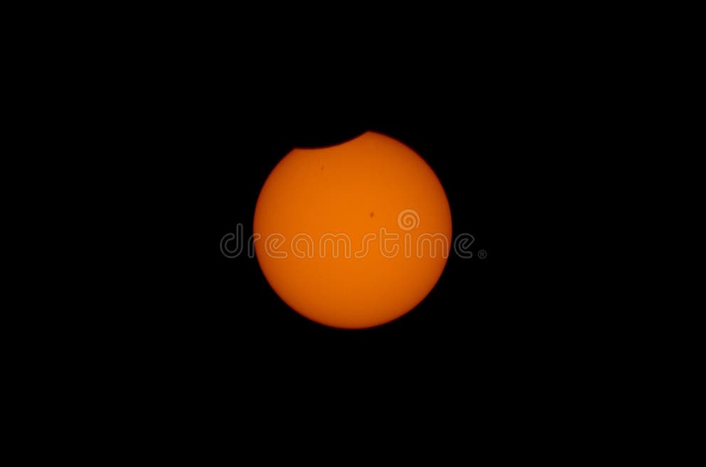 Solar Total Eclipse 2024 from Plattsburgh NY Stock Image - Image of ...