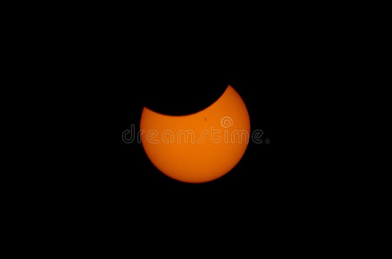 Solar Total Eclipse 2024 from Plattsburgh NY Stock Image - Image of ...