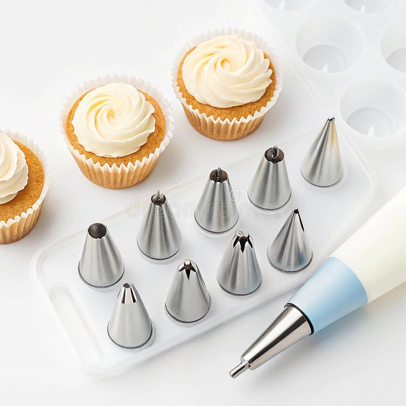 Various Piping Tips Stock Illustrations – 15 Various Piping Tips Stock ...