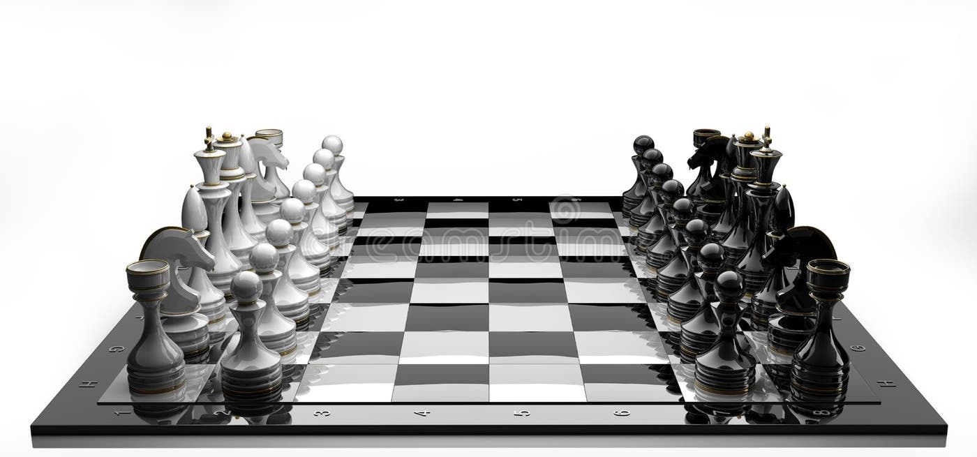 Complete Set Chess Pieces Stock Illustrations – 132 Complete Set Chess ...