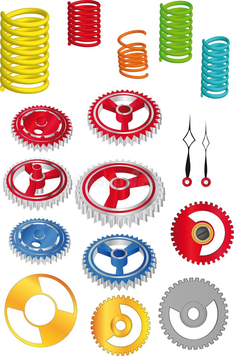 Clock Springs Stock Illustrations – 132 Clock Springs Stock ...