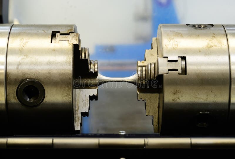 Complete Setting the Torsion Specimen To Test Stock Photo - Image of ...