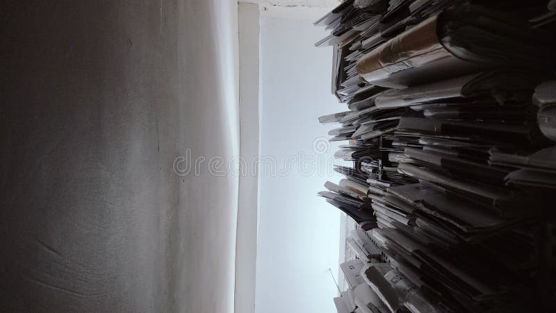 A Complete Shelf of Medical Record Books Stock Image - Image of light ...