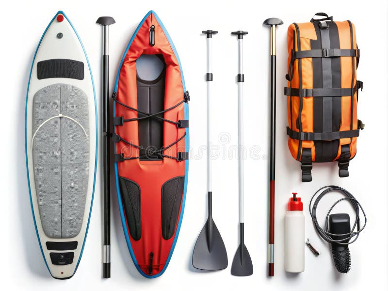 Complete StandUp Paddleboarding Equipment Set Essential Gear for a Fun ...