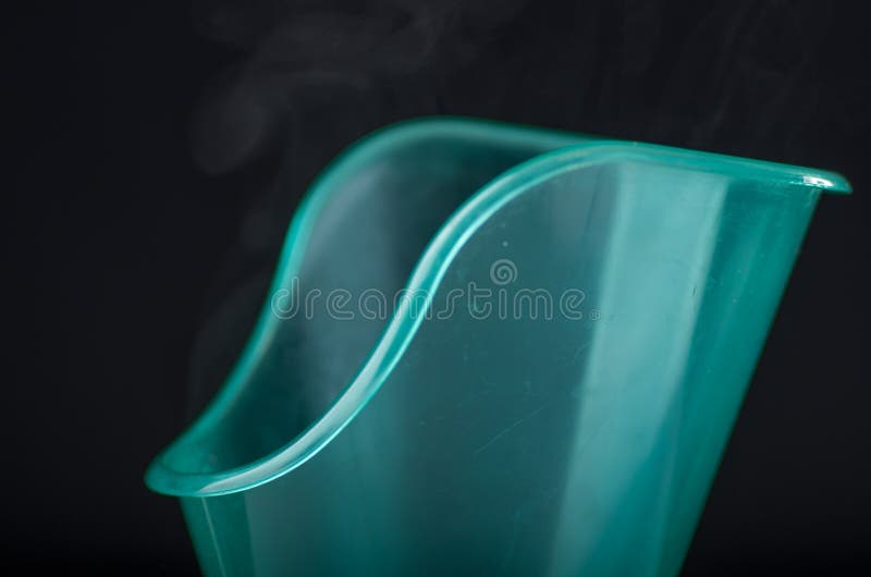 Complete and Useful Medical Vaporizer Nebulizer Machine on Black ...