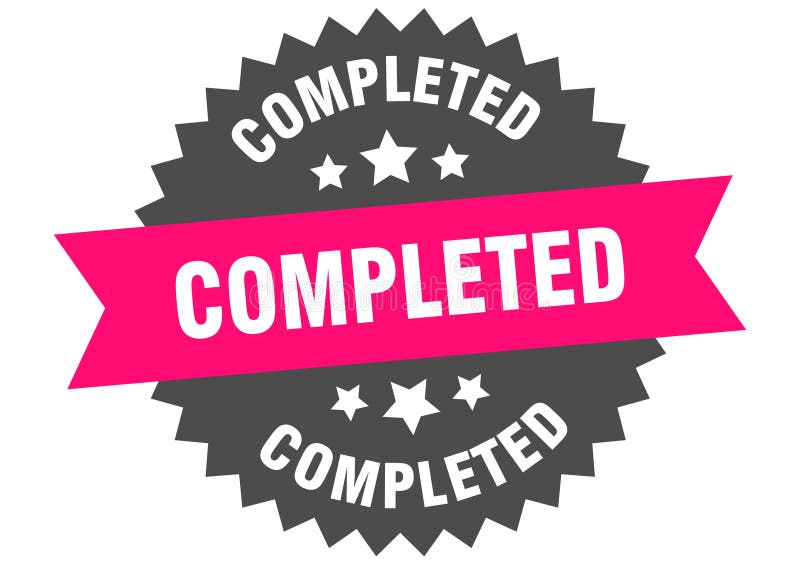 Completed Transparent Background Stock Illustrations – 177 Completed ...