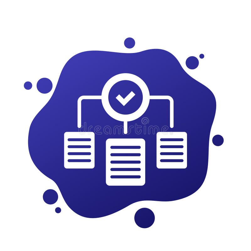 Completed Projects Icon for Apps and Web Stock Vector - Illustration of ...