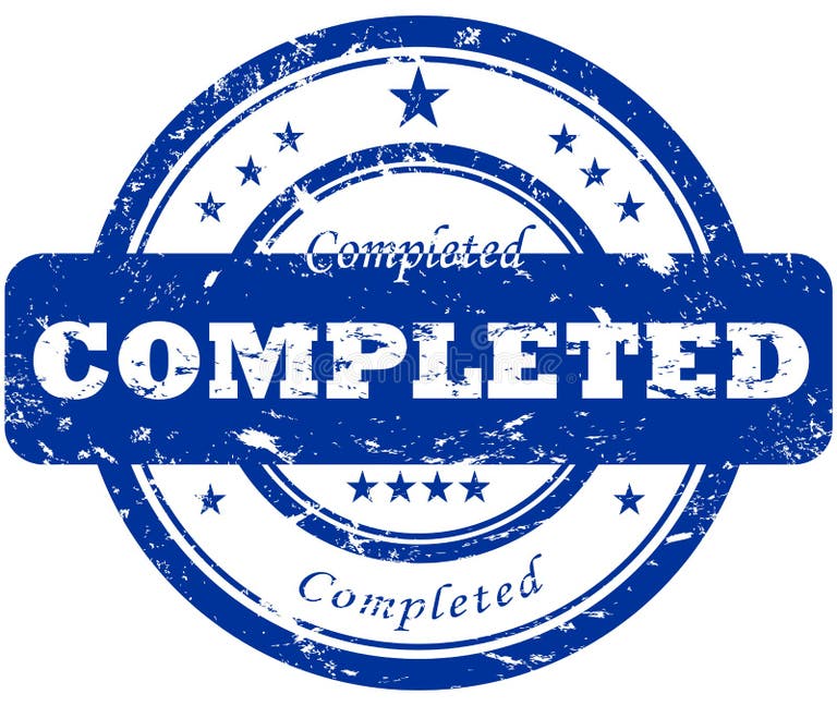 Vector Completed Stamp Stock Illustrations – 763 Vector Completed Stamp ...