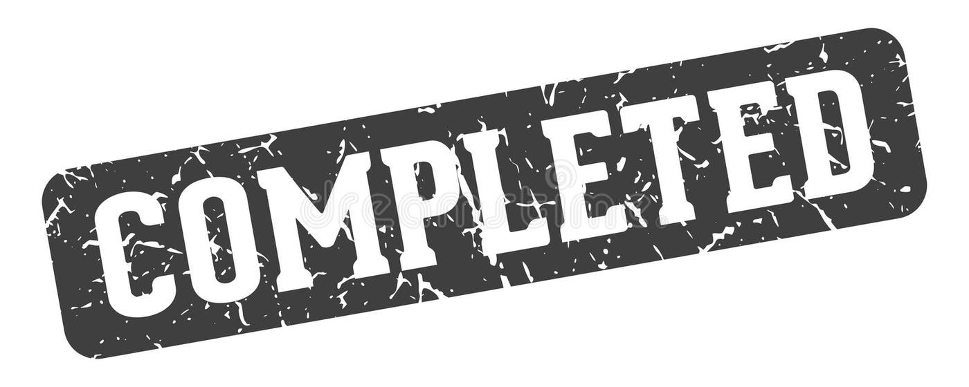 Completed Stamp Transparent Background Stock Illustrations – 54 ...