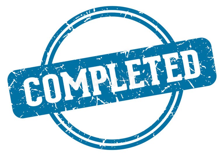 Completed Stamp Transparent Background Stock Illustrations – 43 ...