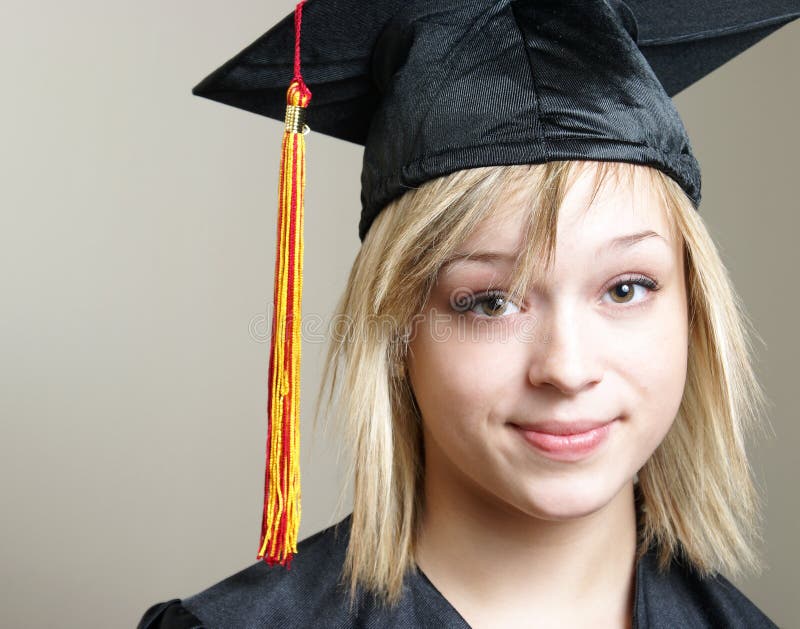 Completed Studies stock photo. Image of certificate, beautiful - 37173684