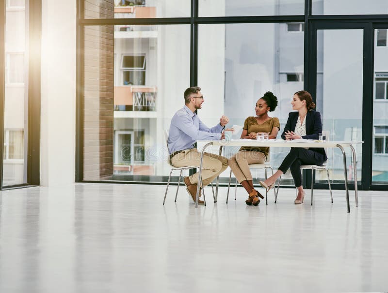 Completing Company Objectives is a Collaborative Effort. a Group of ...